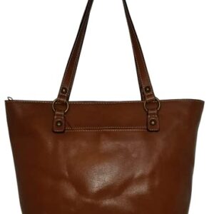 Patricia Nash Veg Tan Alessano Leather Tote - Tan