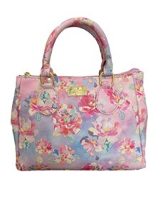 luv betsey amelia mid size satchel floral one size