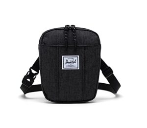 herschel supply co. cruz black crosshatch one size