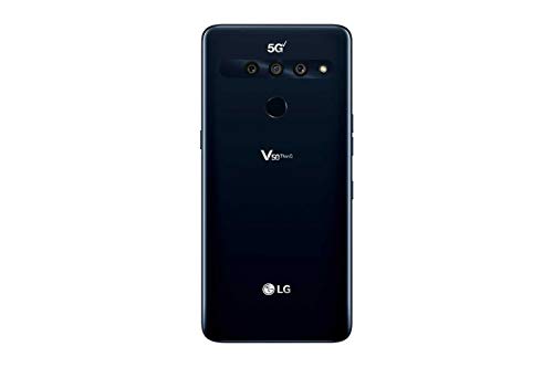 LG V50 ThinQ 5G 128GB LM-V450 5G Smartphone (Renewed) (Black, Verizon)