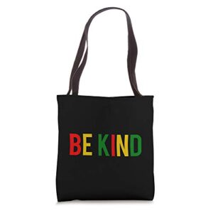 be kind black history tote bag