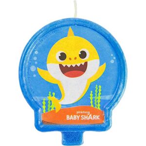 baby shark candle