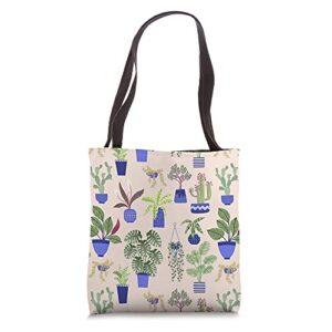 houseplants tote bag