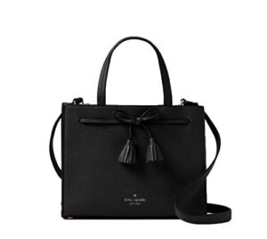 kate spade new york hayes small satchel (black)