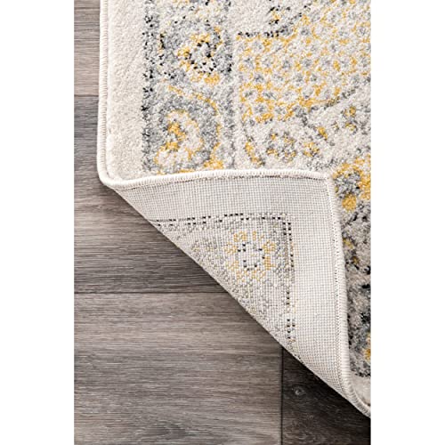 nuLOOM Minta Vintage Runner Rug, 2' 6" x 10', Gold