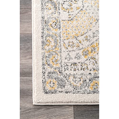 nuLOOM Minta Vintage Runner Rug, 2' 6" x 10', Gold