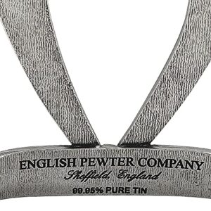 English Pewter Company 10th Tenth Tin Ten Year Wedding Anniversary Heart Keepsake Gift Personalised With Your Years [ANN100]