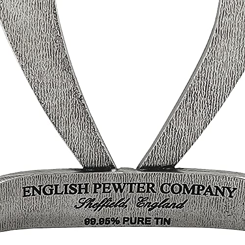 English Pewter Company 10th Tenth Tin Ten Year Wedding Anniversary Heart Keepsake Gift Personalised With Your Years [ANN100]