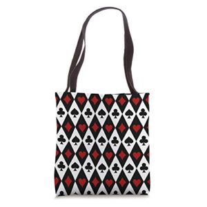 gambling blackjack card player casino las vegas tote bag