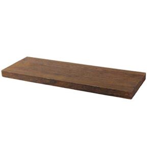 Hoseten Floating Shelves, Floating Wall Shelves, Floating Wood Shelf, Strong Bearing Force Floating Shelves for Store Books for Store Photos(40142cm)