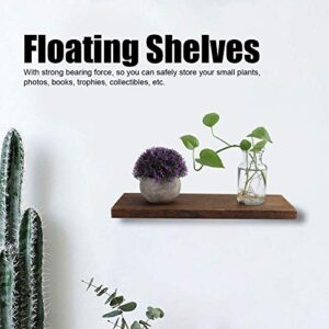 Hoseten Floating Shelves, Floating Wall Shelves, Floating Wood Shelf, Strong Bearing Force Floating Shelves for Store Books for Store Photos(40142cm)