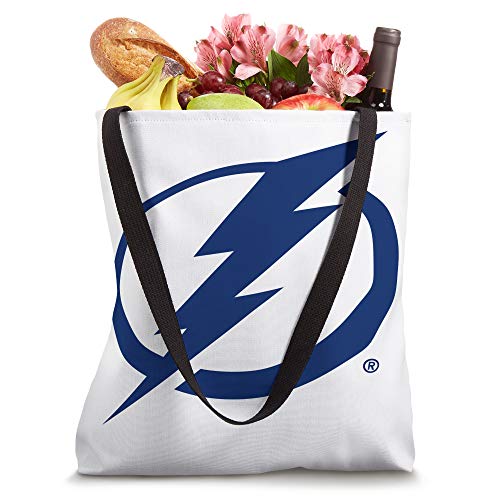 NHL Tampa Bay Lightning Team Logo Beach Tote Bag