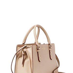 Kate Spade Lise Mulberry Street Leather Crossbody Bag Purse Handbag style # wkru4002 (warm beige)