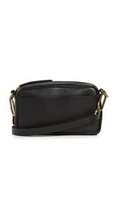 madewell women’s mini essentials bag, true black, one size