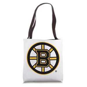 NHL Boston Bruins Team Logo Beach Tote Bag