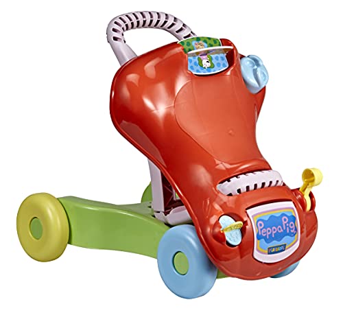 Playskool Step Start Walk 'n Ride Peppa Pig Active 2-in-1 Ride-On and Walker Toy for Toddlers and Babies 9 Months and Up (Amazon Exclusive)