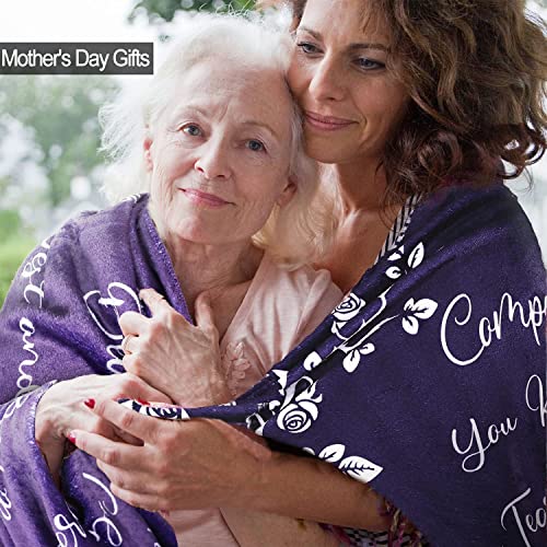 to My Mom Mothers Day Blanket Gifts Mothers Day from Daughter Son for Mother Throw Blanket Presents Regalos para Mama Dia De Las Madres Christmas Blanket Gifts 60''*80''