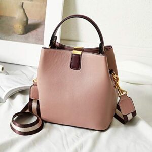 Cowhide Handbags for Women Small Leather Hobo Bucket Tote Purse Shoulder Cross body Bag