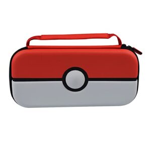 SEAFER Carrying Case for Nintendo Switch / OLED, Pokemon Cute Travel Case Protective Hard Bag for Nintendo Switch Console Accessories