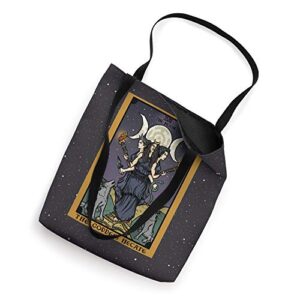 The Goddess Hecate Tarot Card Triple Moon Wiccan Pagan Witch Tote Bag