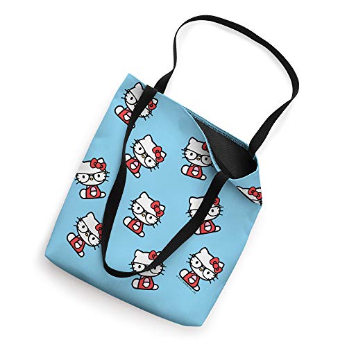 Hello Kitty Glasses Toss Print Tote Bag