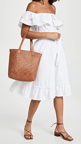 Madewell The Medium Transport Tote: Woven Leather Edition Burnished Caramel One Size