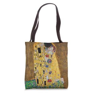 the kiss gustav klimts home decor famous art love tote bag