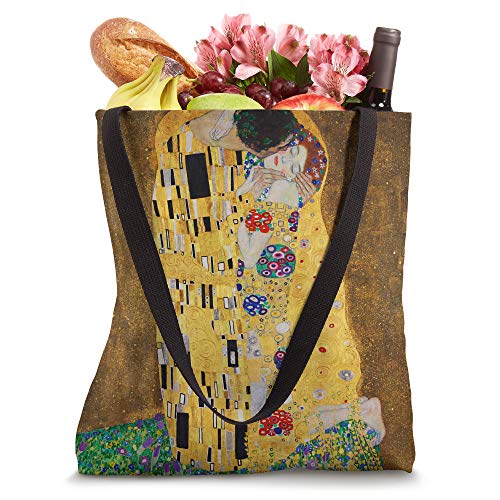 The Kiss Gustav Klimts Home Decor Famous Art Love Tote Bag