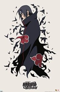 trends international naruto shippuden – itachi wall poster, 22.375″ x 34″, unframed version