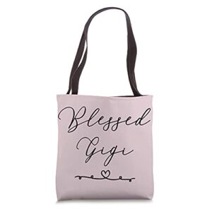 blessed gigi tote bag