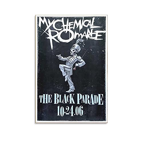 OFKP Famous Punk Band My Chemical Romance Music Poster Poster Decorative Painting Canvas Wall Art Living Room Posters Bedroom Painting 12×18inch(30×45cm)