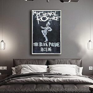 OFKP Famous Punk Band My Chemical Romance Music Poster Poster Decorative Painting Canvas Wall Art Living Room Posters Bedroom Painting 12×18inch(30×45cm)