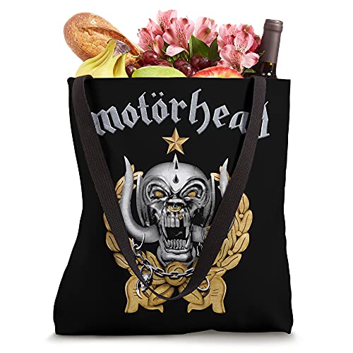 Motörhead – Everything Louder Forever Silver & Gold Warpig Tote Bag