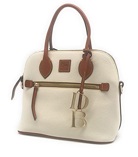 Pebble Grain Domed Satchel