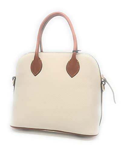 Pebble Grain Domed Satchel