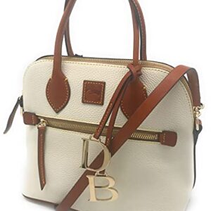 Pebble Grain Domed Satchel