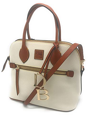 Pebble Grain Domed Satchel