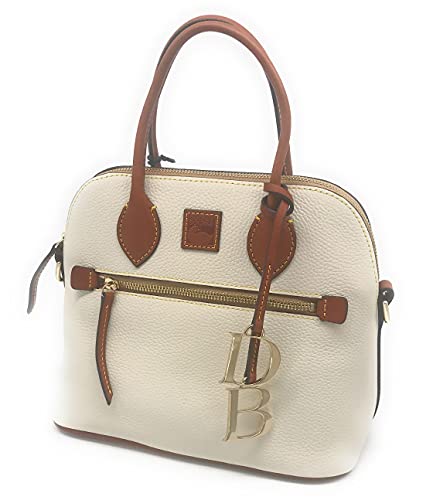 Pebble Grain Domed Satchel