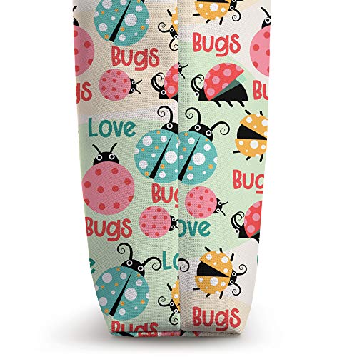 Ladybug Love Cute Ladybird Beetle Bug Collector Tote Bag