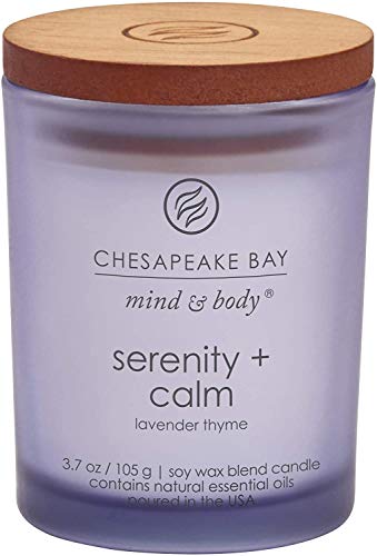 Chesapeake Bay Candle Scented Candle, Peace + Tranquility, Serenity + Calm, Joy + Laughter