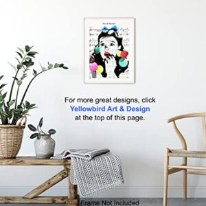 Somewhere Over the Rainbow Wall Art - Wizard of Oz Gifts - Dorothy Pop Art Poster Print - The Wizard of Oz Decor - Andy Warhol Contemporary Picture - Home Decoration for Girls Bedroom, Living Room