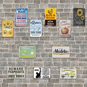 MeowPrint Modelo Cerveza Man Cave Beer decor Tin Signs 12 x 8Inch