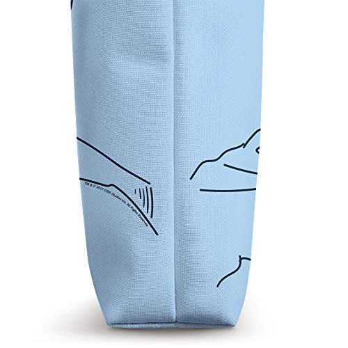 Star Trek: The Next Generation Picard Face Palm Line Art Tote Bag