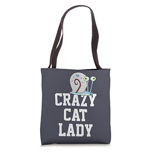 SpongeBob SquarePants Gary Crazy Cat Lady Tote Bag