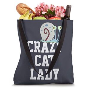 SpongeBob SquarePants Gary Crazy Cat Lady Tote Bag