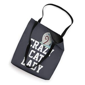 SpongeBob SquarePants Gary Crazy Cat Lady Tote Bag