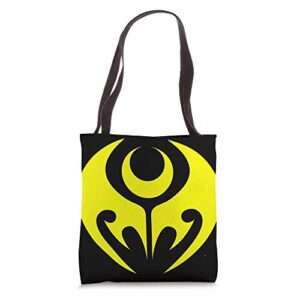 masked rider kiva tote bag