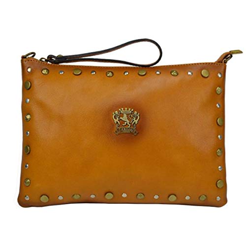 Pratesi Montebonello leather crossbody bag - B456 Bruce (Brown)