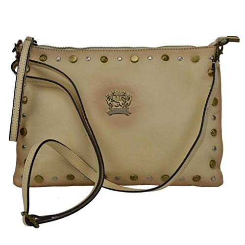 Pratesi Montebonello leather crossbody bag - B456 Bruce (Brown)