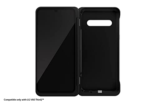 LG Dual Screen Case for LG V60 ThinQ 5G with Type-C Adapter - Black (LM-V605N)